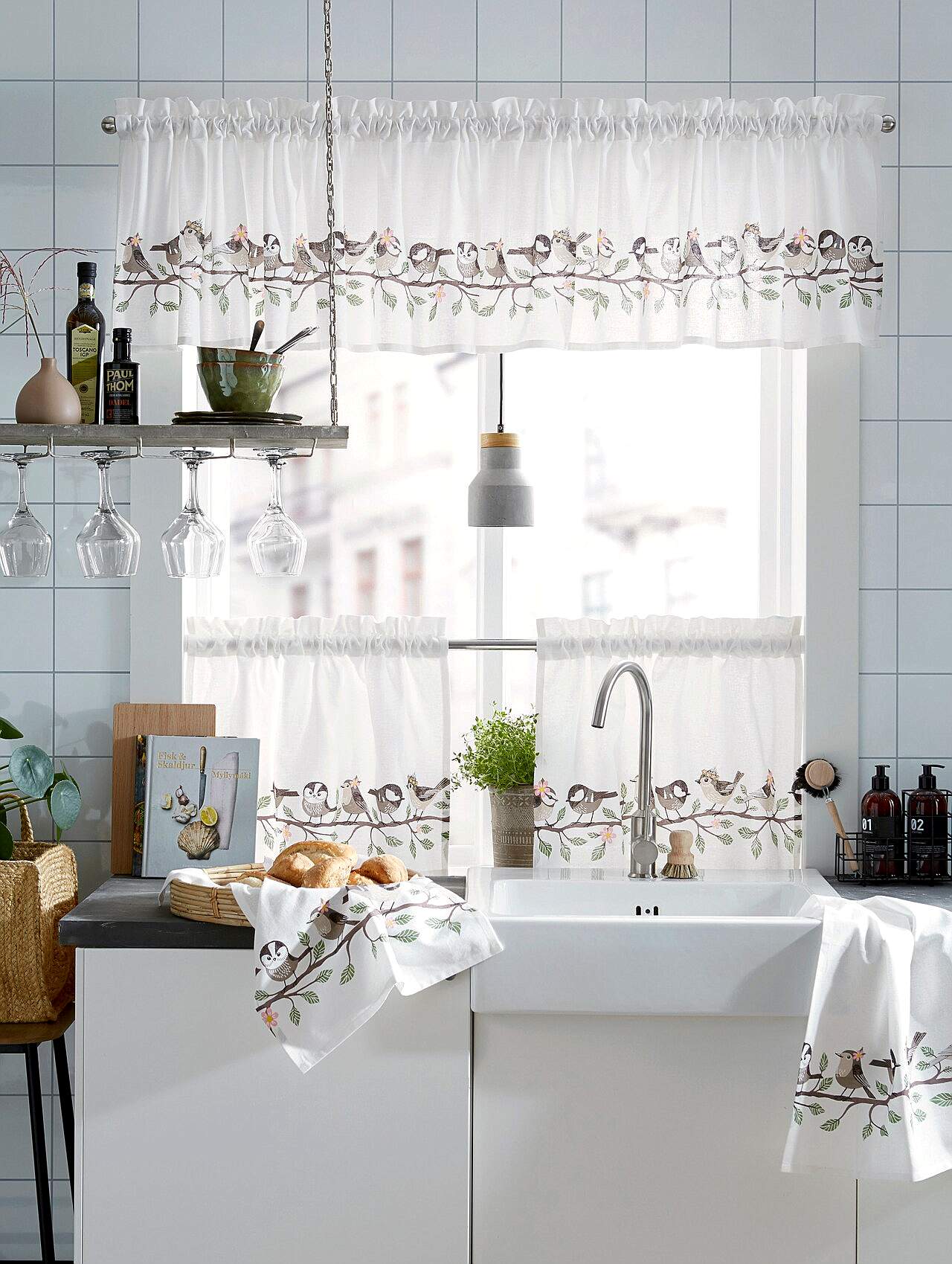 Gardinset Birds från Cellbes | Cellbes